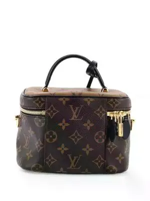LOUIS VUITTON Reverse Monogram Canvas Pm Satchel