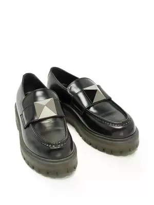 Valentino Garavani Rockstud Leather Loafers