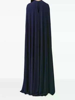 Simkhai Ruched Cape Gown