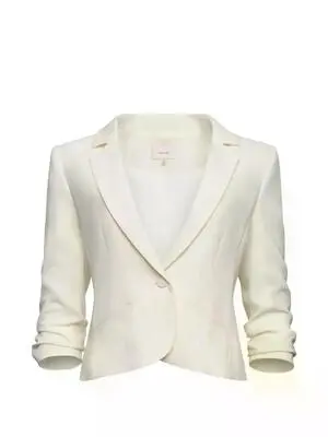 Cinq À Sept Le Petit Khloe Ruched-sleeve Blazer