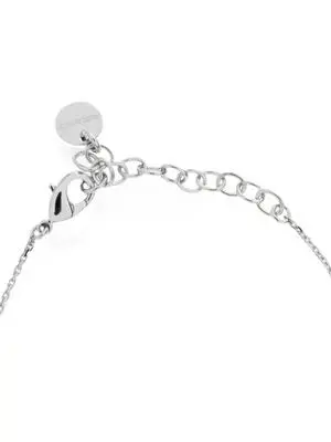 FERRAGAMO Crystal-embellished Gancini Pendant Necklace