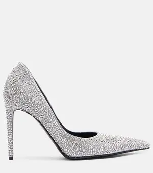 Alexander McQueen Embellished Stiletto Pumps