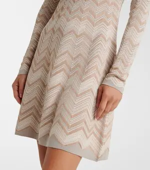 Missoni Zigzag Knitted Minidress