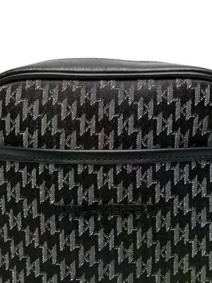 Karl Lagerfeld Monogram Messenger Bag