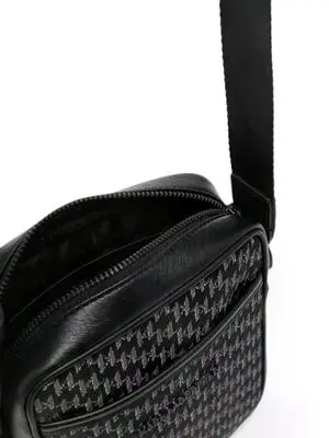 Karl Lagerfeld Monogram Messenger Bag