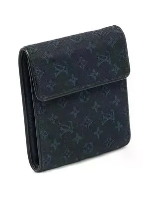 LOUIS VUITTON Monogram Mini Lin Compact Wallet
