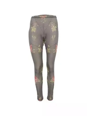 Alexander McQueen Houndstooth-print Leggings