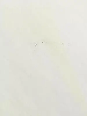 Oscar De La Renta White Crepe Cape Detail Blouse