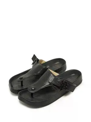Loewe Anagram Thong Sandals