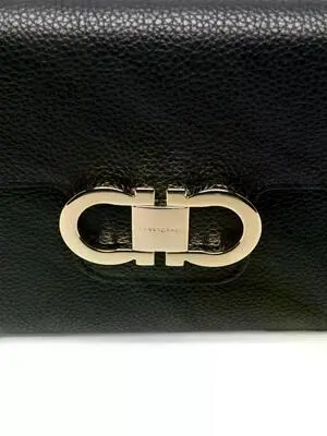 FERRAGAMO Double Gancini Clutch Bag