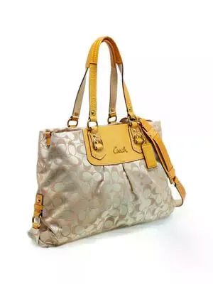 COACH VINTAGE Ashley Signature Tote Bag - Neutrals