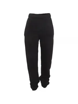 Attico High-waisted Track Pants - Black