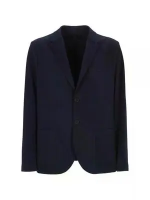 Harris Wharf London Notched-lapel Single-breasted Blazer - Blue