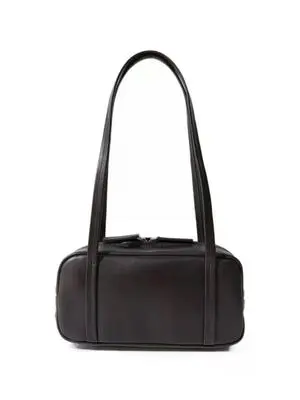 ST. AGNI Petit Dual Zip Shoulder Bag - Brown