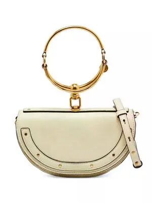 Chloé Small Nile Bracelet Leather Tote Bag - Neutrals