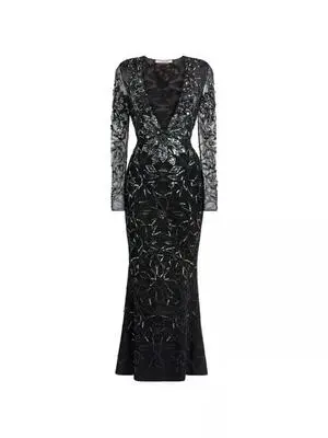 Roberto Cavalli Embellished Fishtail Gown
