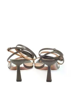 AQUAZZURA Leather Heeled Sandals