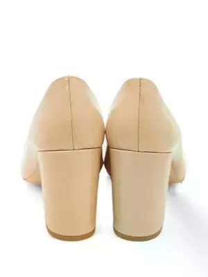 STUART WEITZMAN Ariana Leather Heeled Pumps