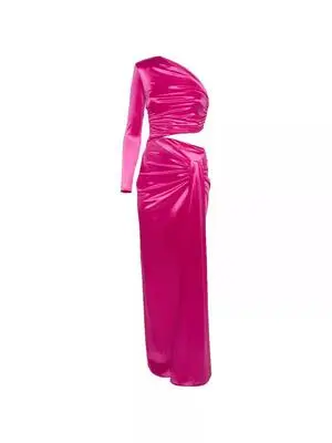 Elisabetta Franchi Draped Cut-out Maxi Dress