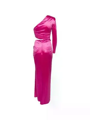 Elisabetta Franchi Draped Cut-out Maxi Dress