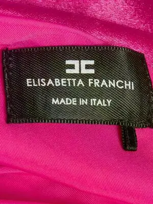 Elisabetta Franchi Draped Cut-out Maxi Dress