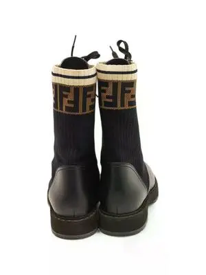 Fendi Rockoko Combat Boots