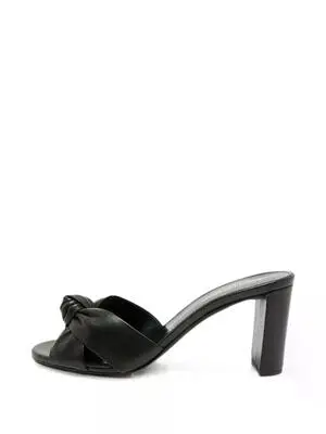 Saint Laurent Bianca Leather Sandals