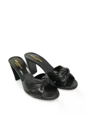Saint Laurent Bianca Leather Sandals