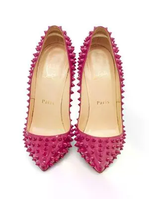 CHRISTIAN LOUBOUTIN Pigalle Spiked Pumps - Pink