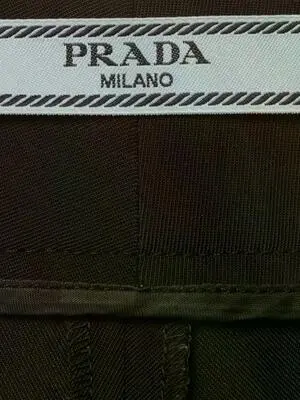 Prada Tailored Zip-detail Trousers