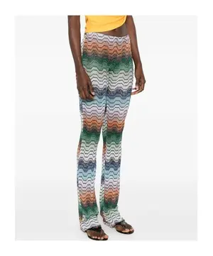 Missoni Zigzag-knit Trousers