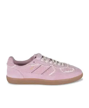 ALOHAS Crochet Trim Low-top Sneakers - Pink