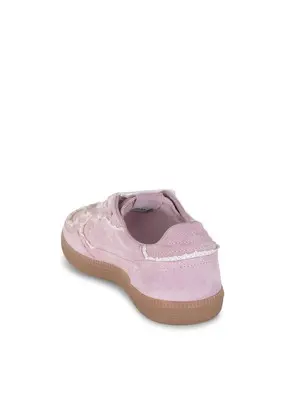 ALOHAS Crochet Trim Low-top Sneakers