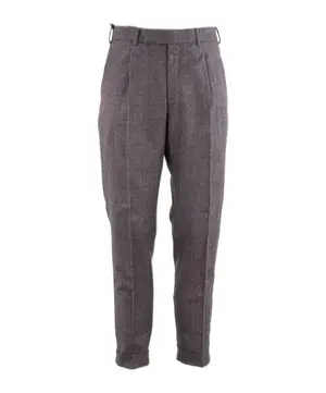 PT TORINO Tailored Trousers - Black