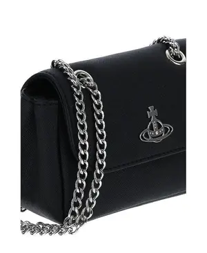 VIVIENNE WESTWOOD Logo Shoulder Bag