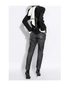 Dsquared2 Bow Detail Logo Plaque Shirt