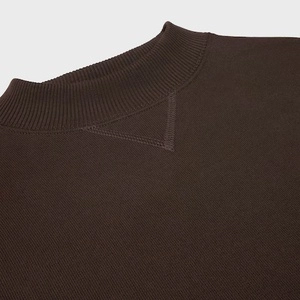 Celine Loose Cotton Fleece Sweatshirt With High Collar
