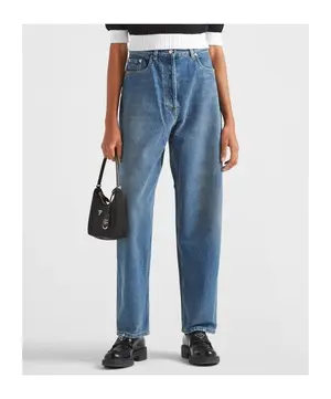 Prada High-waisted Denim Jeans