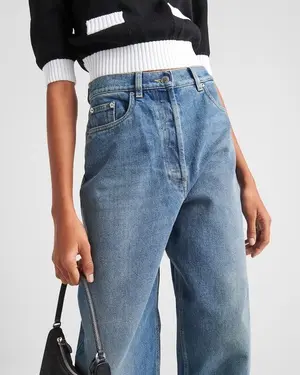 Prada High-waisted Denim Jeans