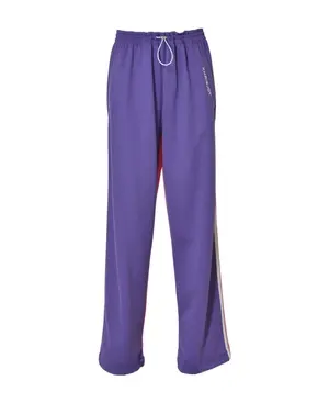 Khrisjoy Panelled Drawstring Trousers - Blue