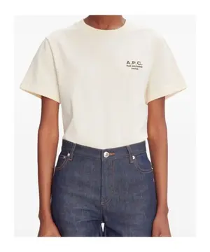 A.p.c. Logo Embroidered Crewneck T-shirt