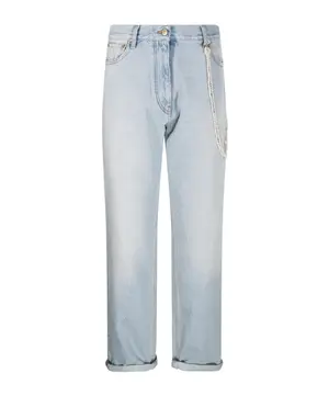 DARKPARK Chain Detail Jeans - Gray