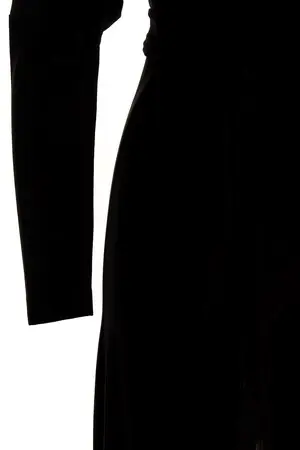 Norma Kamali V-neck Straight-leg Bodysuit