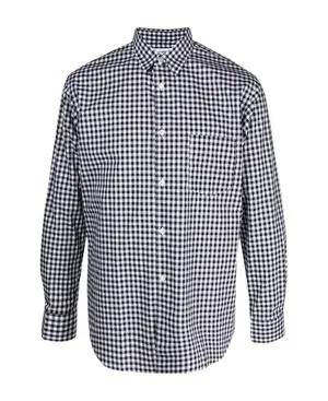 Comme Des Garçons Forever Checked Shirt - Gray