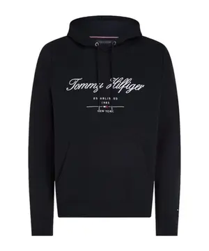 Tommy Hilfiger Logo Embroidered Hoodie