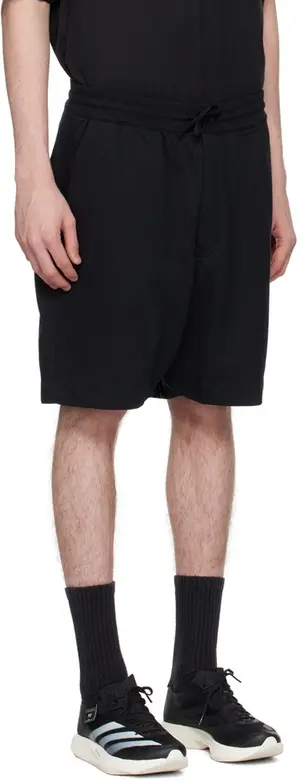 Y3 Elasticated Drawstring Waistband Shorts