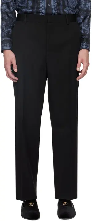 Versace Mid-rise Wide-leg Trousers