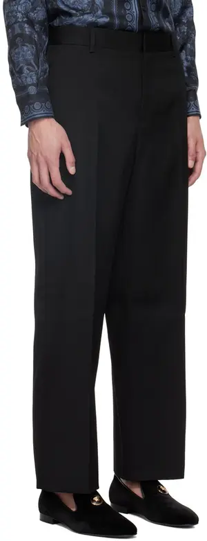 Versace Mid-rise Wide-leg Trousers