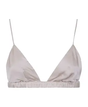 THE FRANKIE SHOP Thin-strapped Bra - Champagne