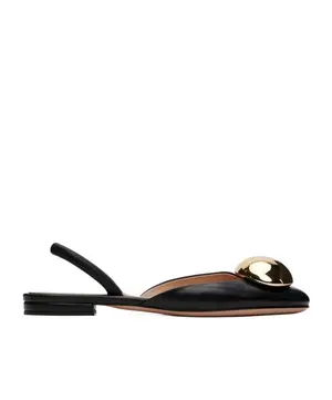 GIANVITO ROSSI Sphera Slingback Flat Pumps